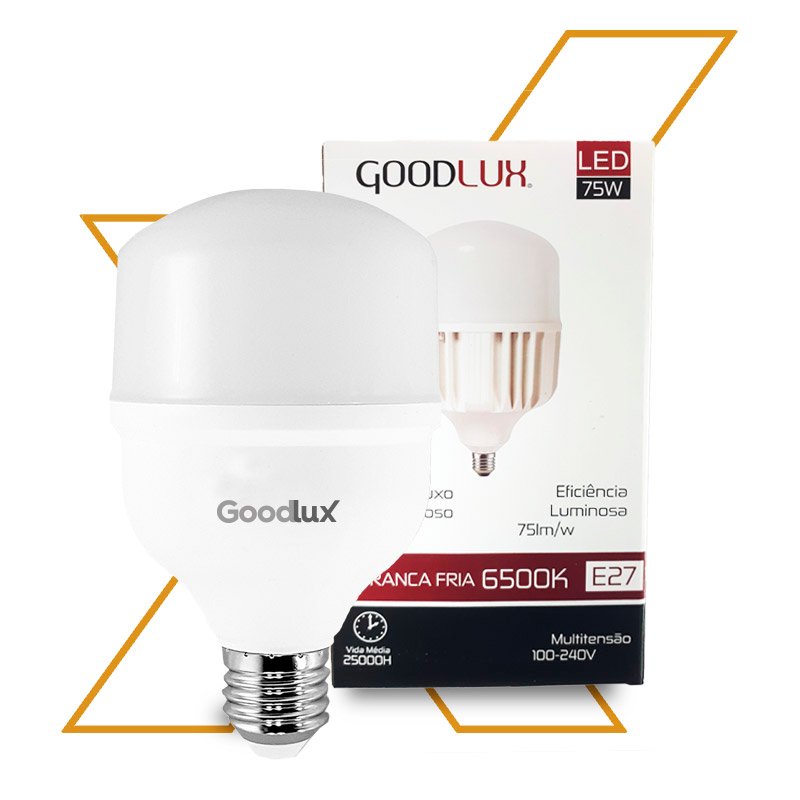 Lâmpada LED Bulbo 75W Goodlux – GoodLux